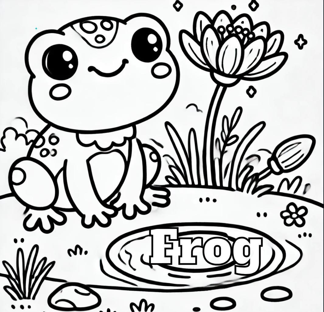 ABC- My Starter Coloring Book: Animals Edition for Toddlers - Etsy