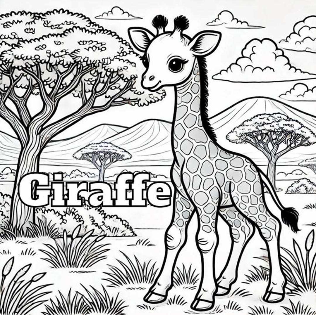 ABC- My Starter Coloring Book: Animals Edition for Toddlers - Etsy