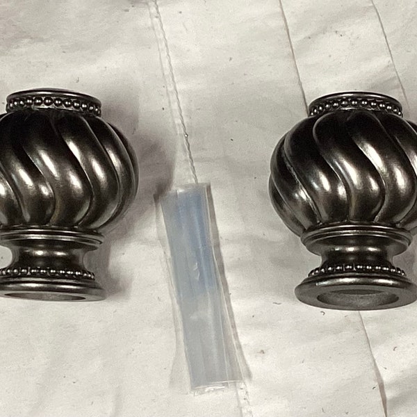 Curtain Rod Finials - Etsy