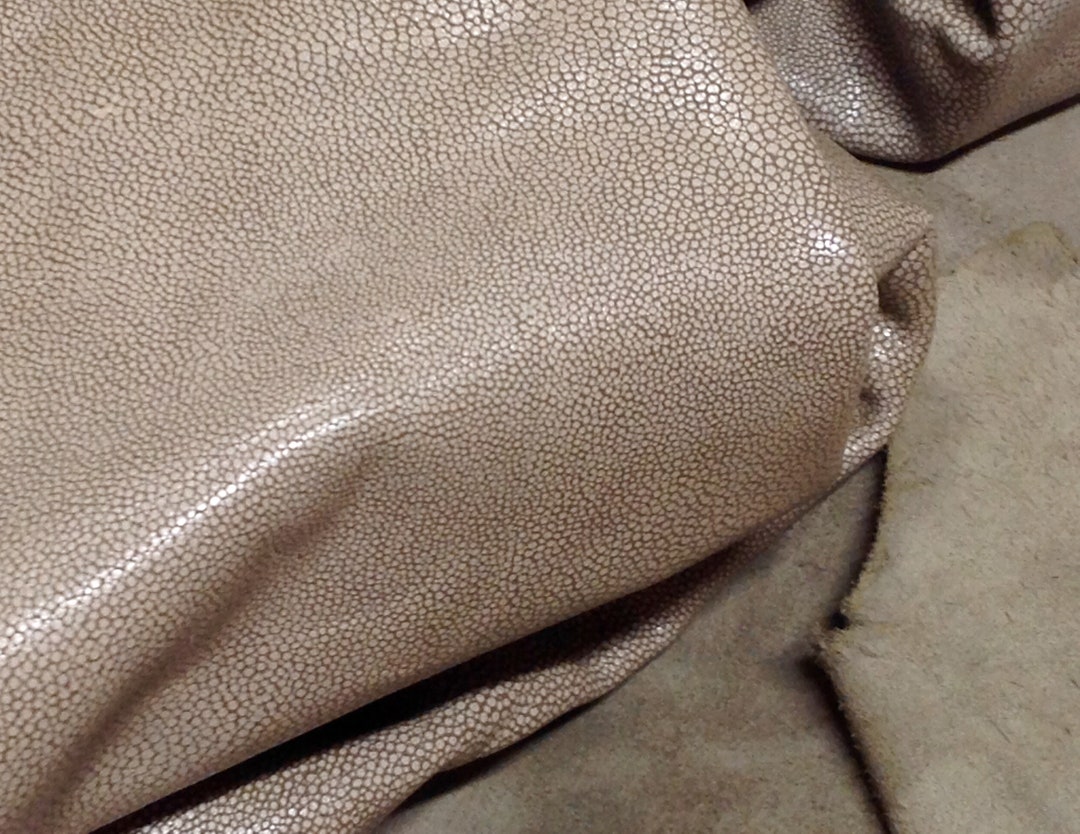 Alabaster Embossed Cracked Leather Cowhide Partial #DD2168 - Etsy