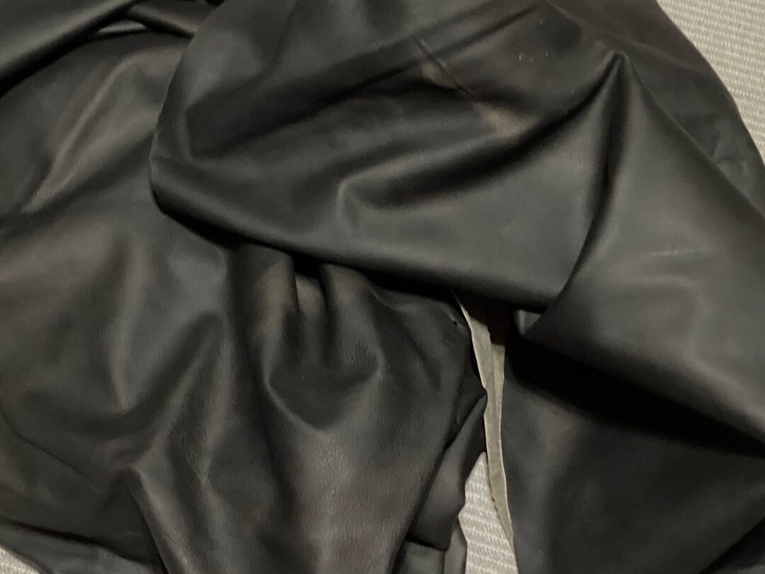 Distressed Faded Black Leather Water Buffalo Hides. APR115 - Etsy