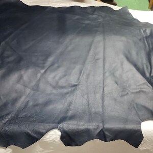 Blue Leather Goatskins.,,leather Hides. OSM20767 - Etsy