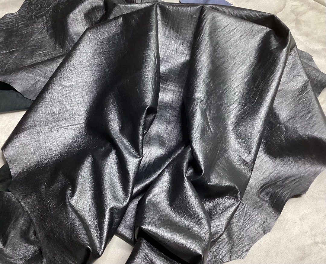 Graphite Gray Embossed Leather Lambskin. OSM20571 - Etsy