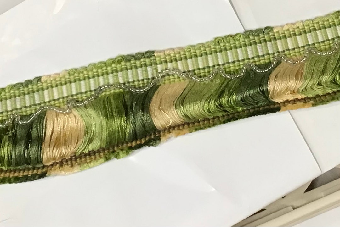 Green 2 1/2 Inch Fringe VL11 - Etsy