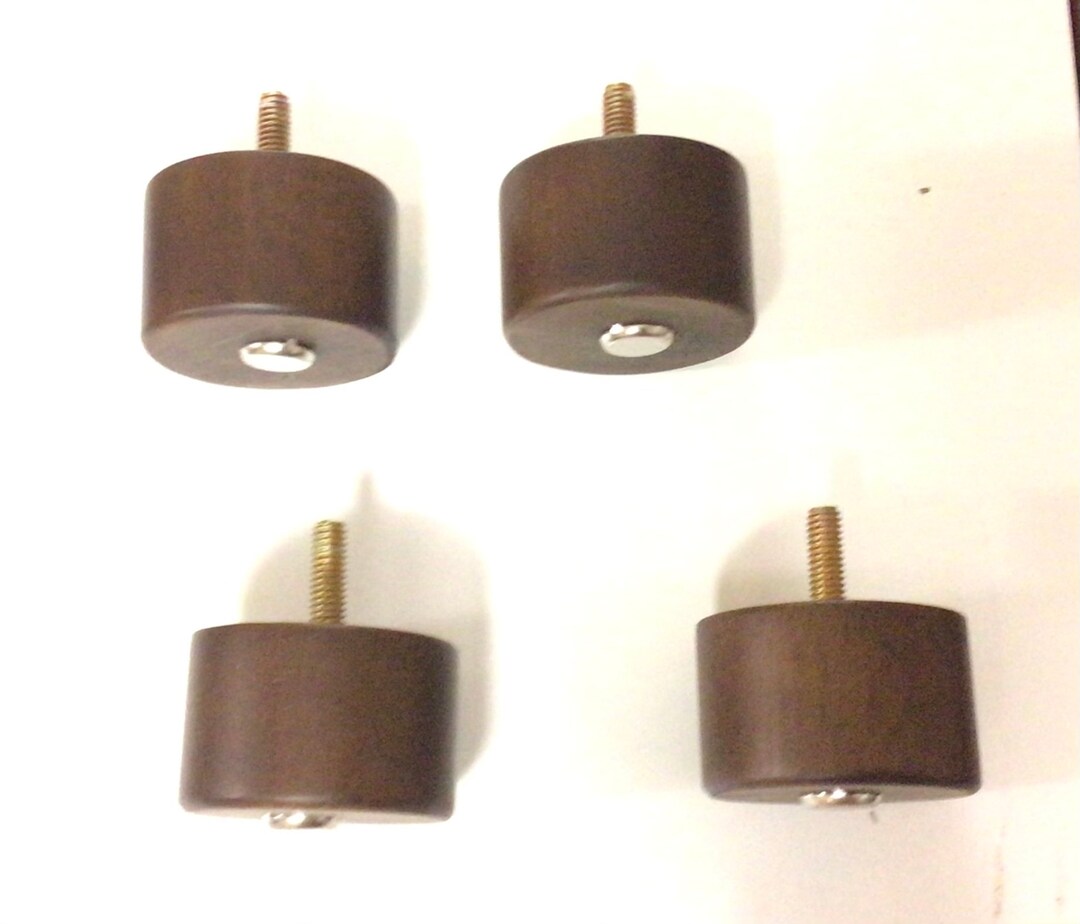 Package of 4 Walnut Furniture Legs 1:1/2”. SM15 - Etsy