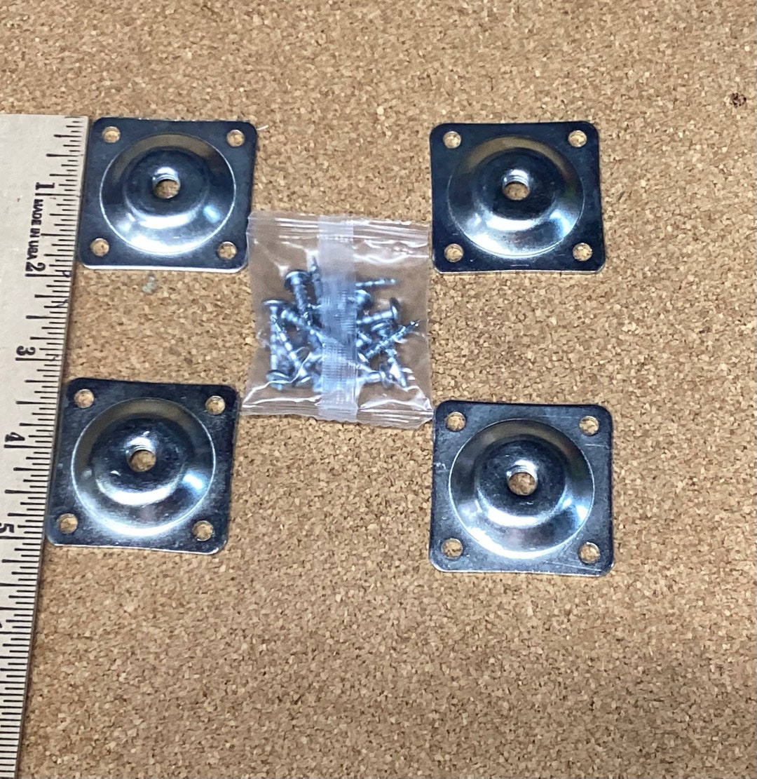 Package of 4 T-plates for Attachment of Sofa Legs TP1 - Etsy