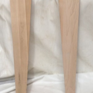 4 Wooden Table Legs. 25 Inch Height. Furniture Legs. FR03 - Etsy