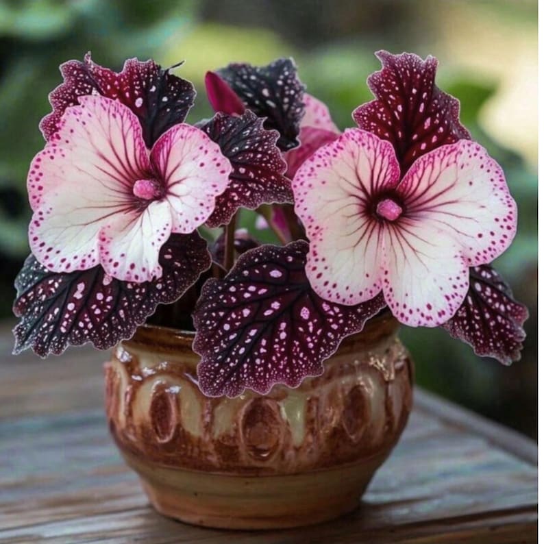 50 Moonlight Butterfly Begonia Seeds: Rare Pink Flower Variety - Etsy