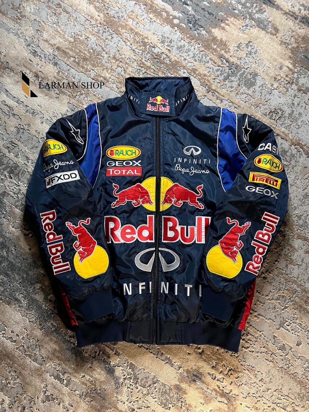 F1 Racing Style Jacket | Handmade Motorsport Fan Outerwear | Unisex ...