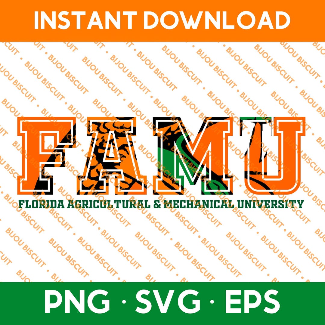 Florida A&M Rattlers SVG / FAMU Snake SVG / Archivo de corte HBCU Pride ...