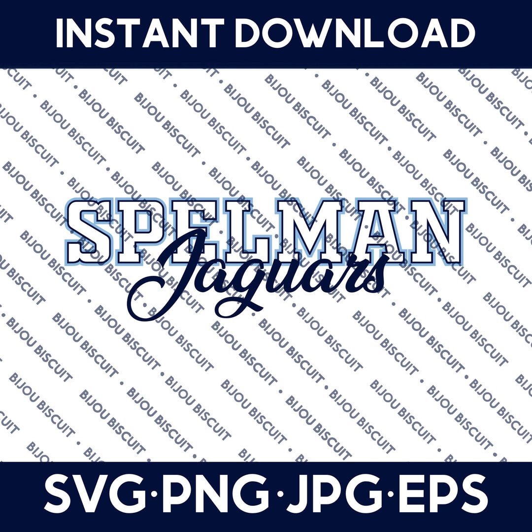 Spelman Inspired SVG Inspired | College Team Svg | Cricut Cut File ...