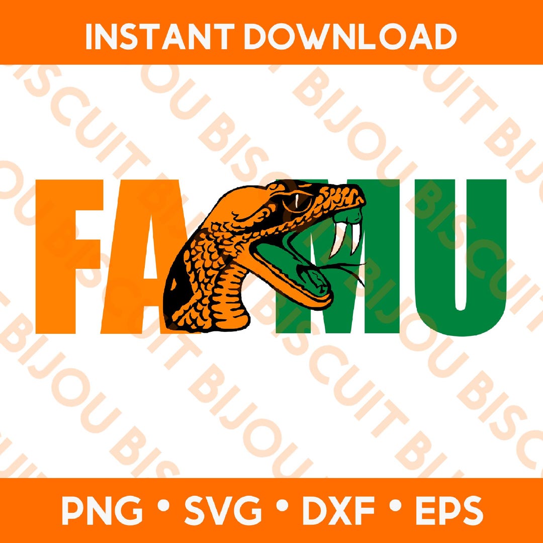 FAMU Rattlers Logo SVG | HBCU Pride Svg | Florida A&M University Svg ...