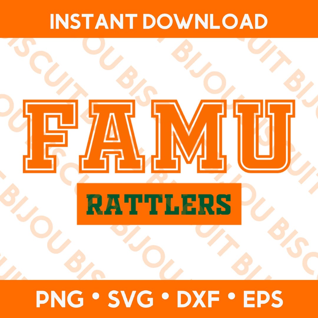 FAMU Rattlers Logo Svg | HBCU Pride Svg | Florida A&M University Svg ...