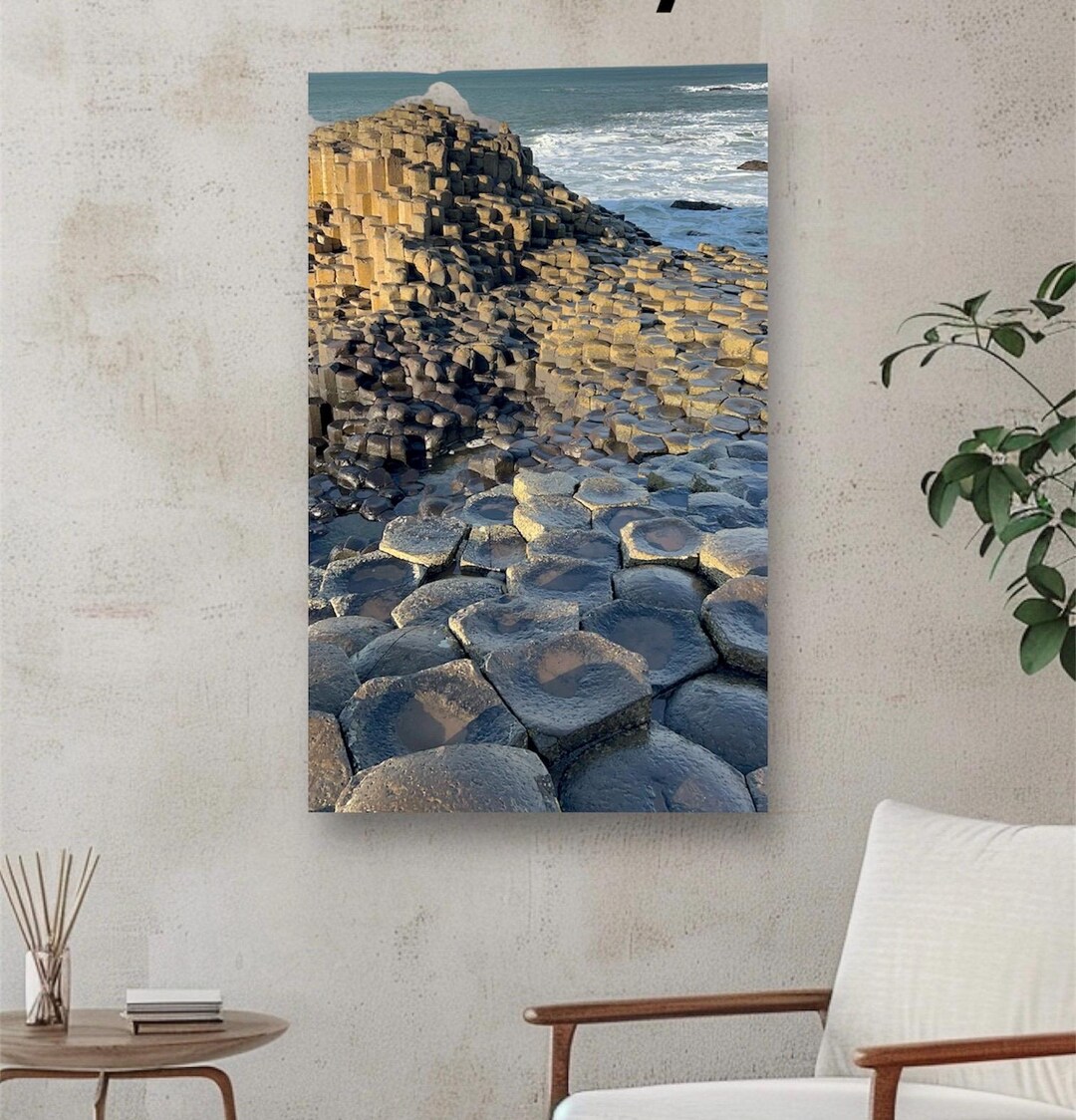 Giant Causeway Digital Landscape - Etsy