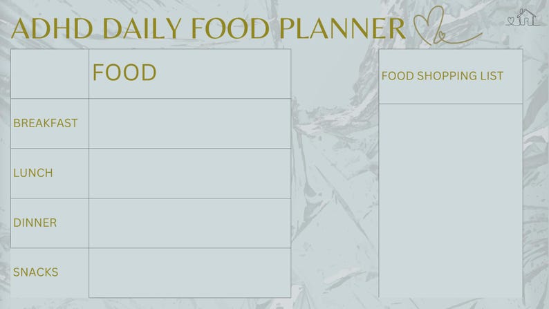 ADHD Planner Printable | Focus, Routine & Productivity Calendar ...