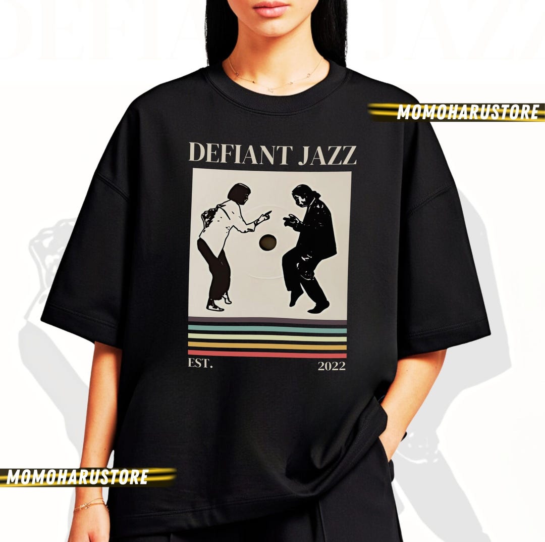 Vintage Defiant Jazz Oversized Shirt, Severance Shirt, Severance Movie ...