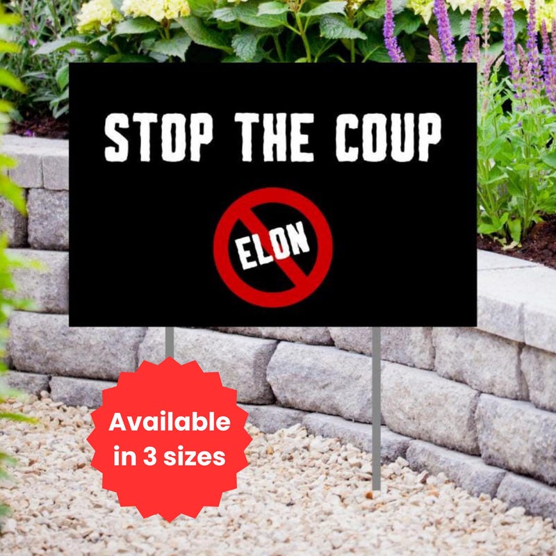 Pro Democracy Yard Signs - Etsy