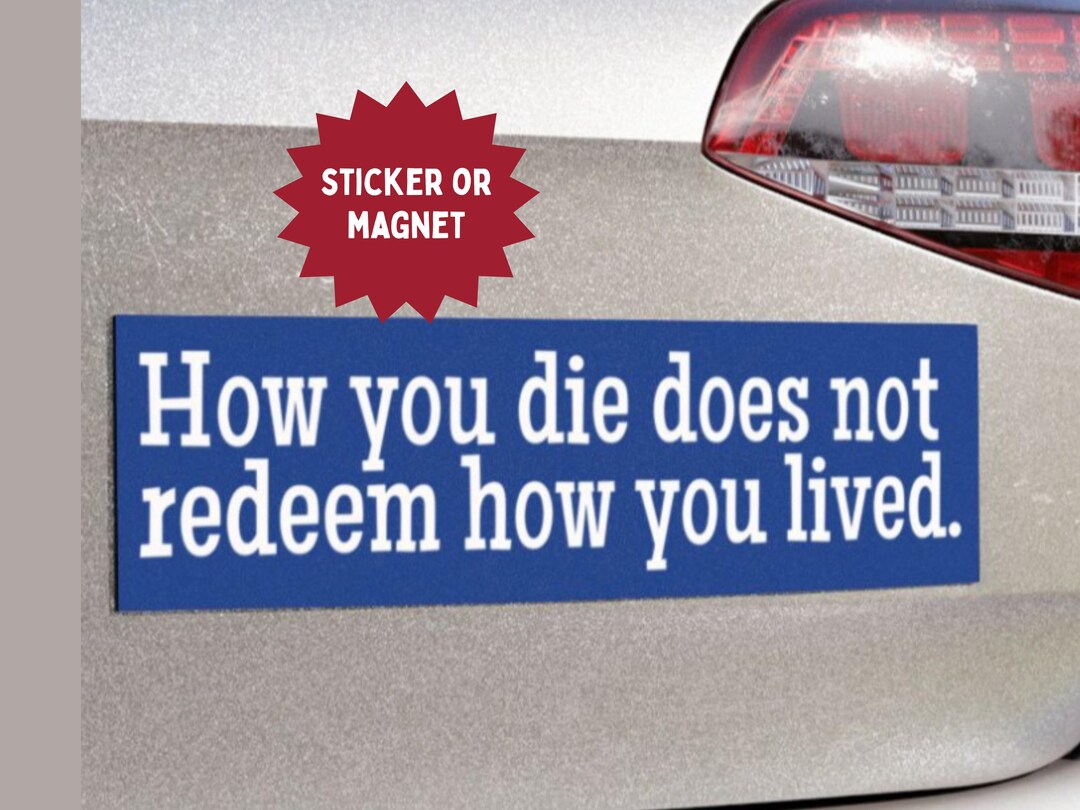Anti-maga Bumper Sticker or Bumper Magnet - Etsy