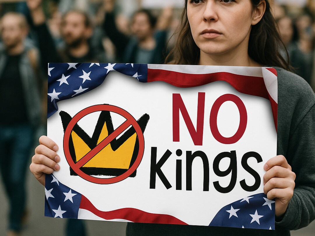 No Kings Yard Protest Sign: 2-sided, Durable - Etsy
