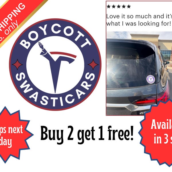 Dont Buy Swasticar Stickers - Etsy