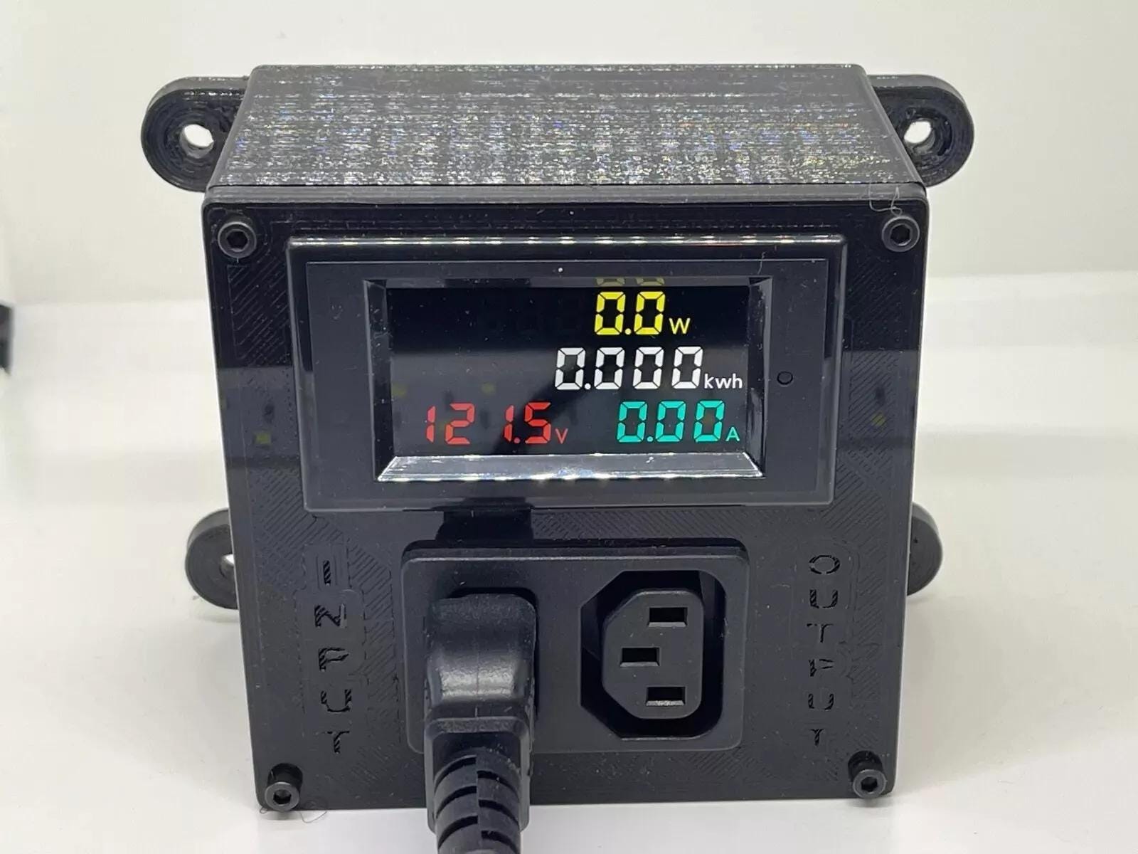 Working Drok Digital C13 C14 Amp Volt Watt Kwh Meter Box Mining Rigs ...