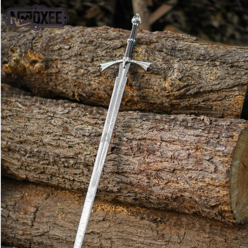 Handcrafted Medieval Fantasy Sword, Decorative Collectible Blade ...