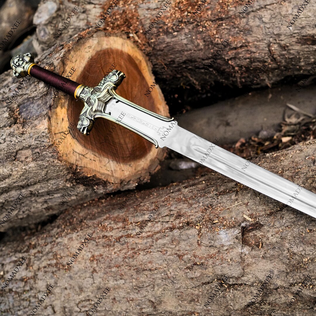 Custom Handmade Atlantean Sword, Conan the Barbarian Father Sword, Hand ...