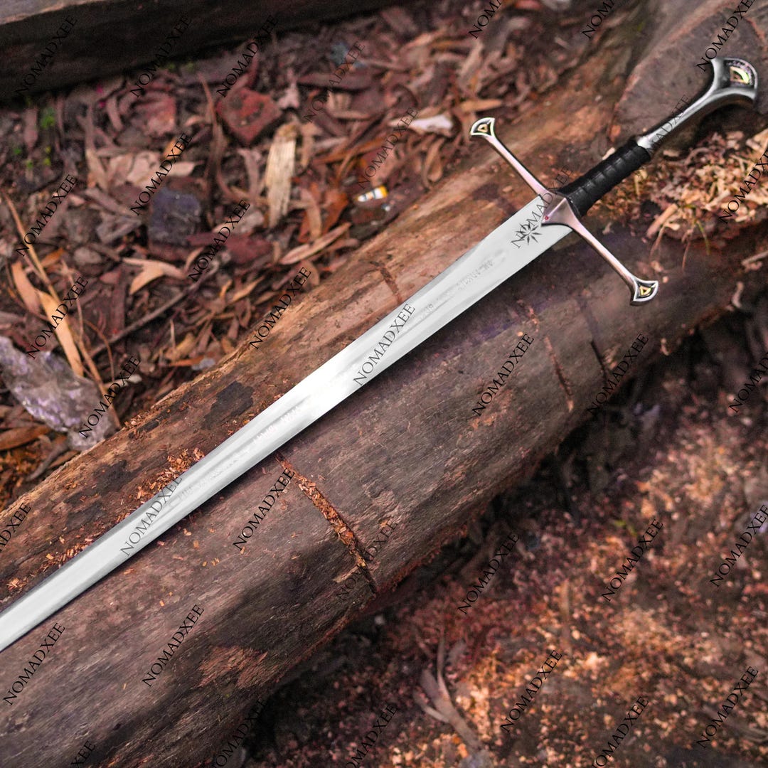 Anduril Sword Flame of the West Handmade Aragorn Ranger Sword Stainless ...