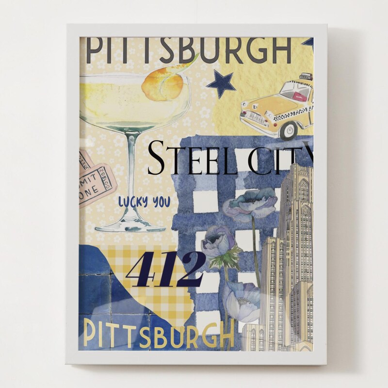 Pittsburgh Art - Etsy