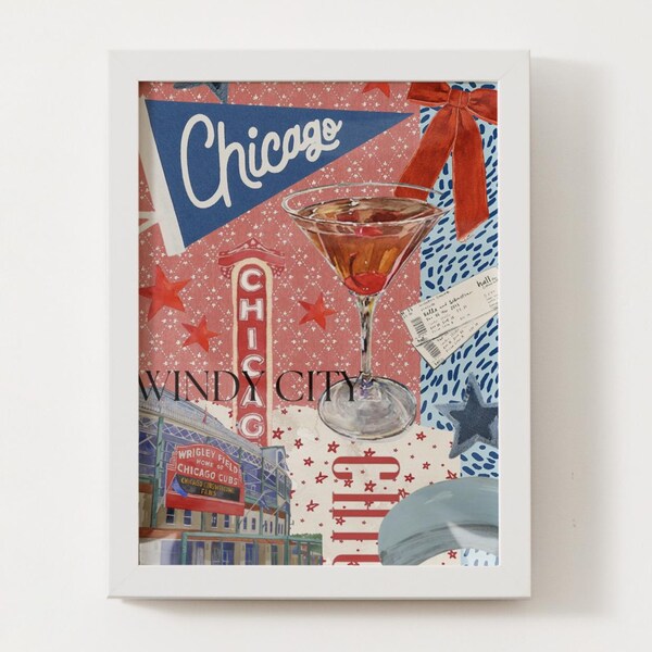Chicago Print - Etsy