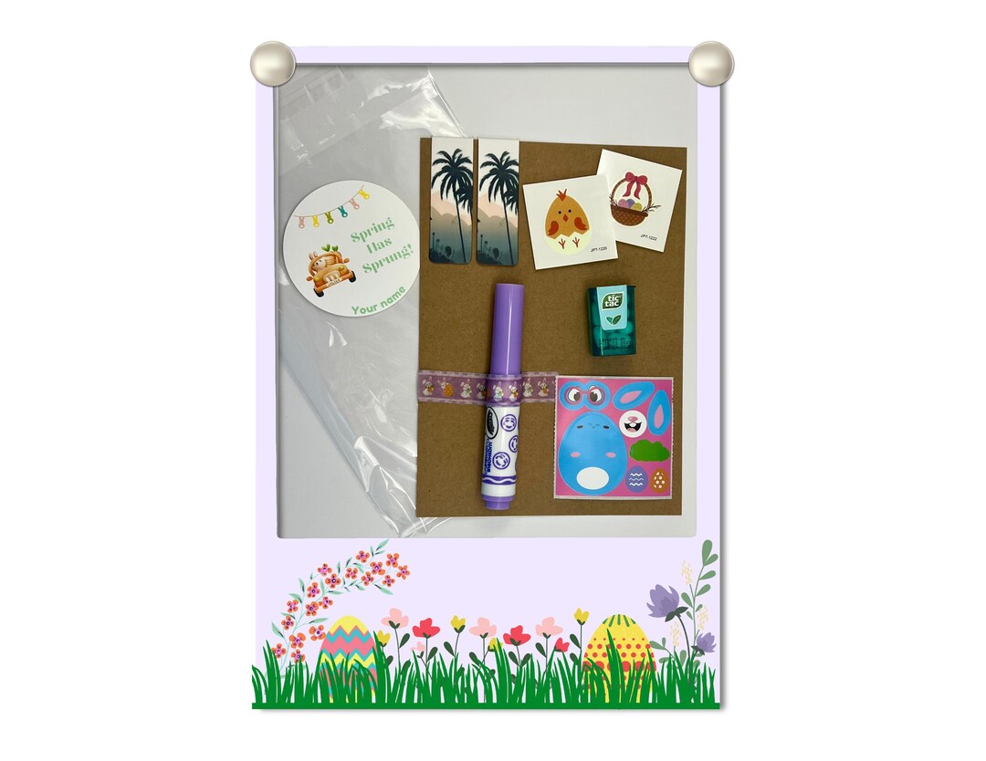 Spring Goodie Bag | Easter Basket Filler | Classroom Party Favor ...