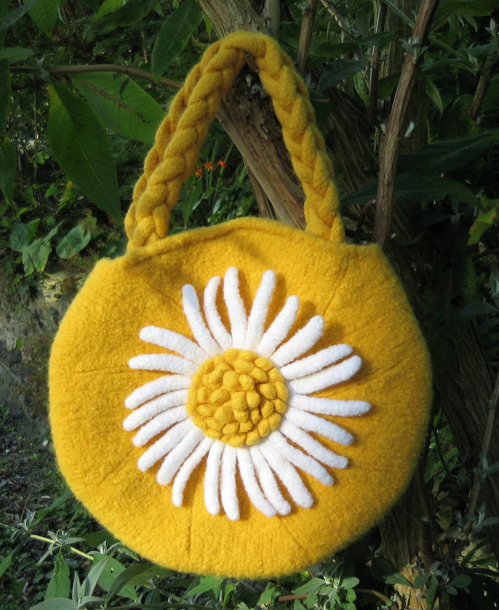 Daisy - PDF Knitted Felted Bag Pattern - Etsy