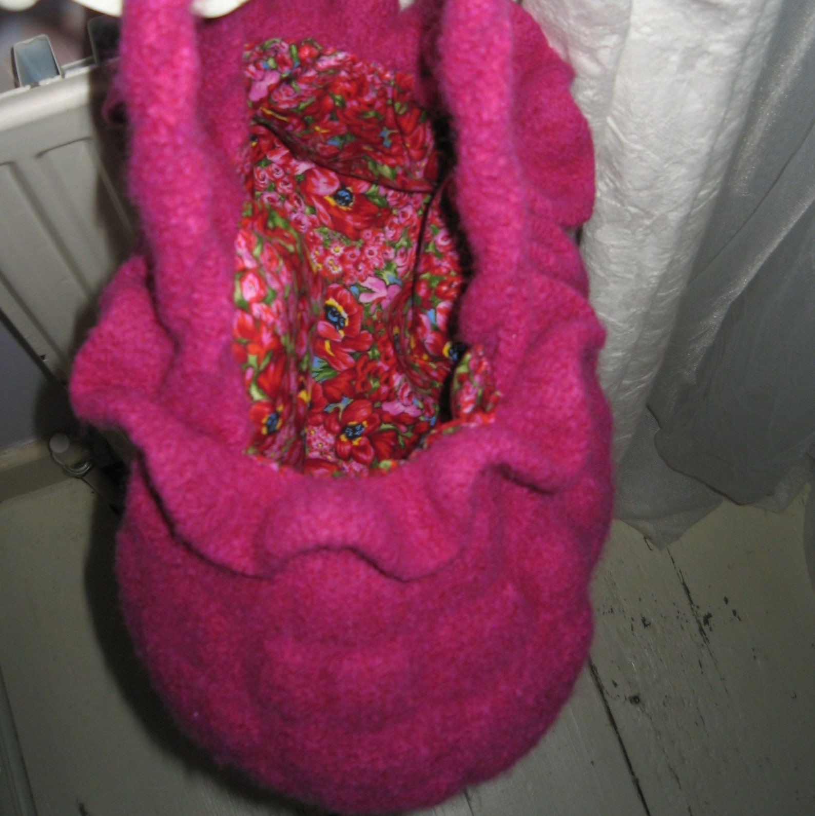 PDF Knitting Pattern for Pink Bubble Bag - Etsy