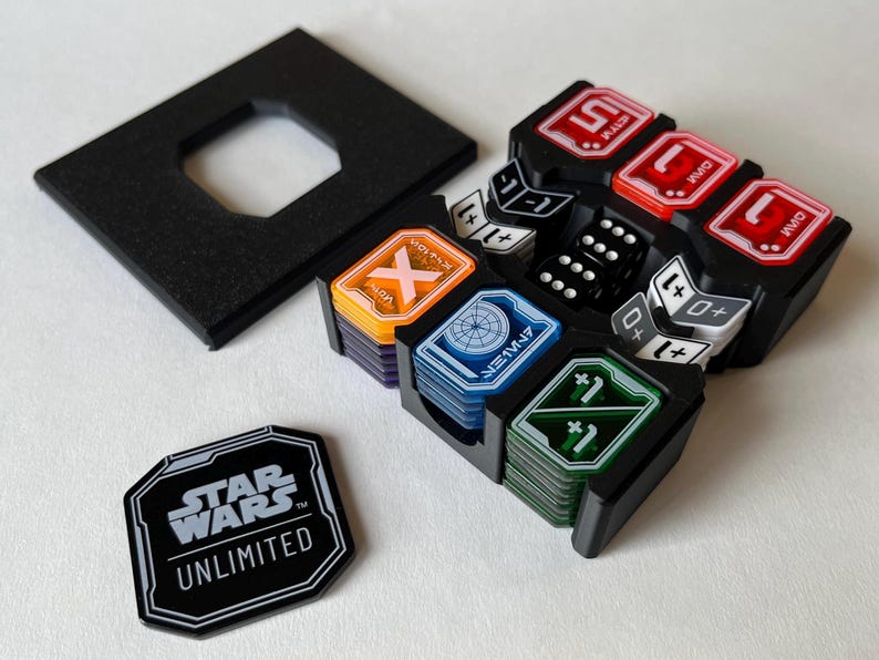Case for Gamegenic Tokens – Fits Official "star Wars: Unlimited Deck ...
