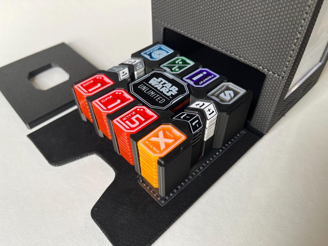 Case for Gamegenic Tokens – Fits Official "star Wars: Unlimited Deck ...