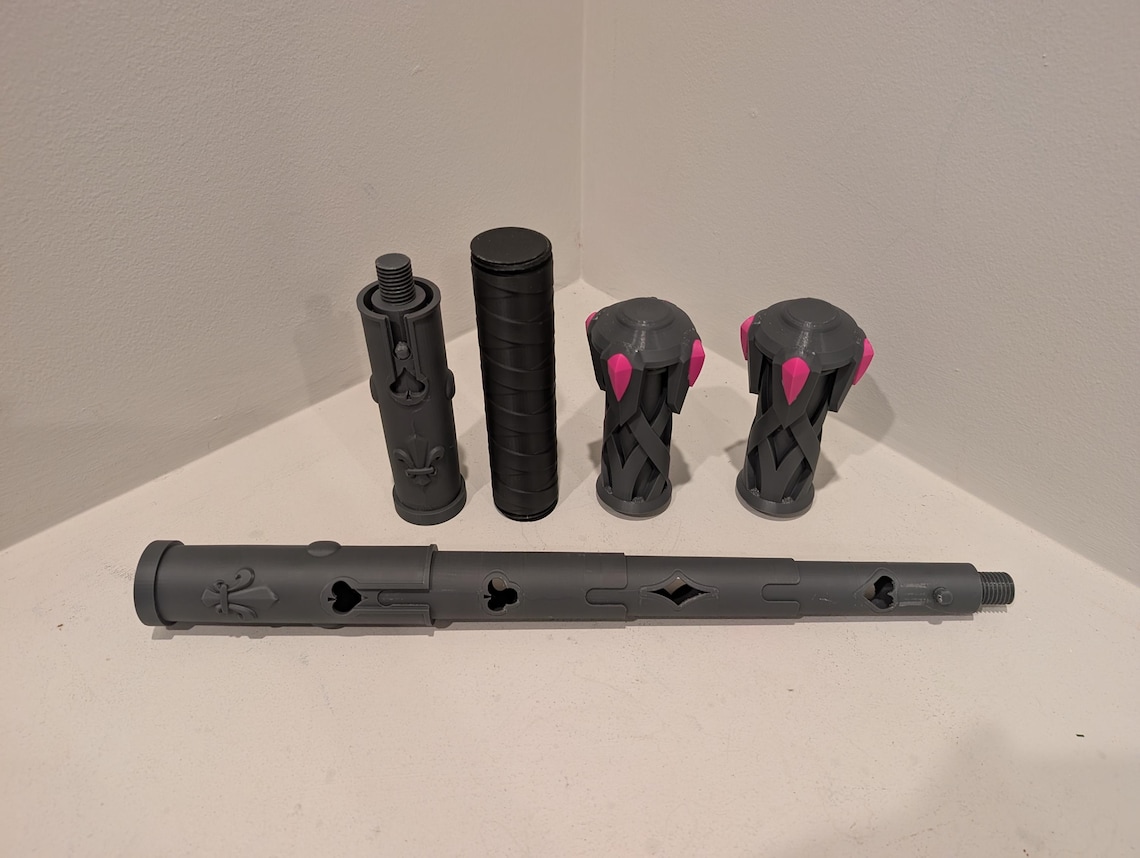 Gambit Staff (telescoping) - Marvel Rivals (3D Printed - Files Only) - Etsy