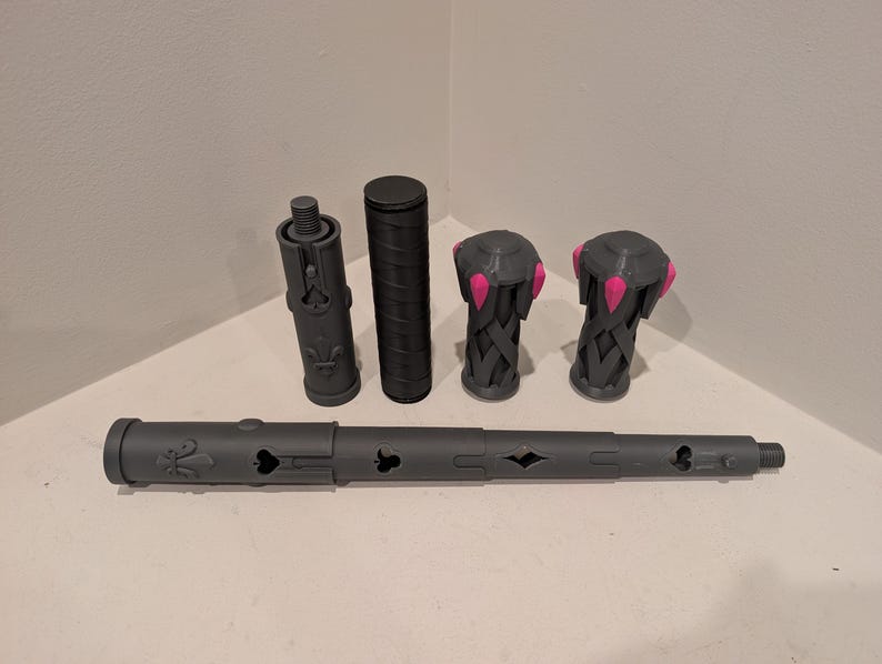 Gambit Staff (telescoping) - Marvel Rivals (3D Printed - Files Only ...
