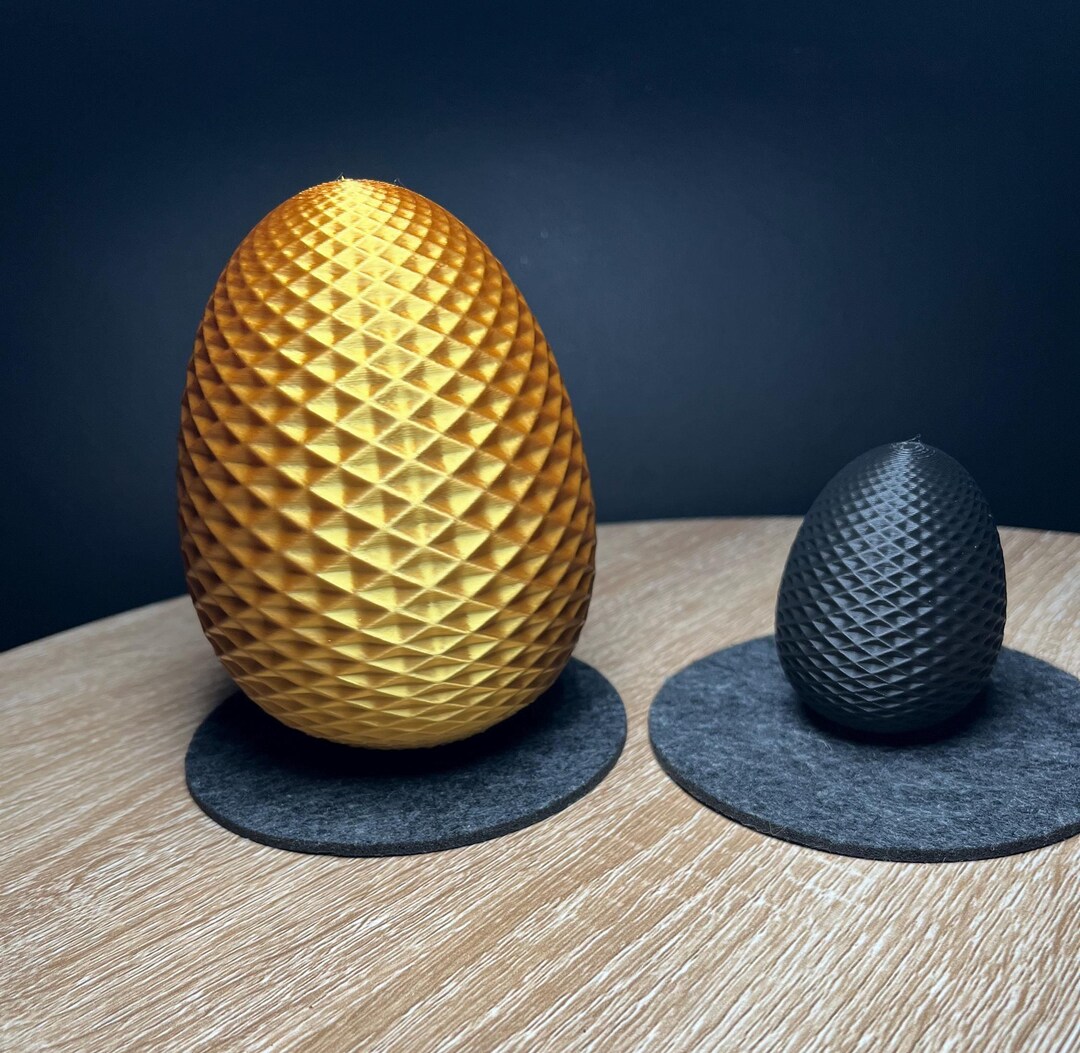 3D Printed Easter Egg | Geometric & Modern Design | Easter Egg - Etsy