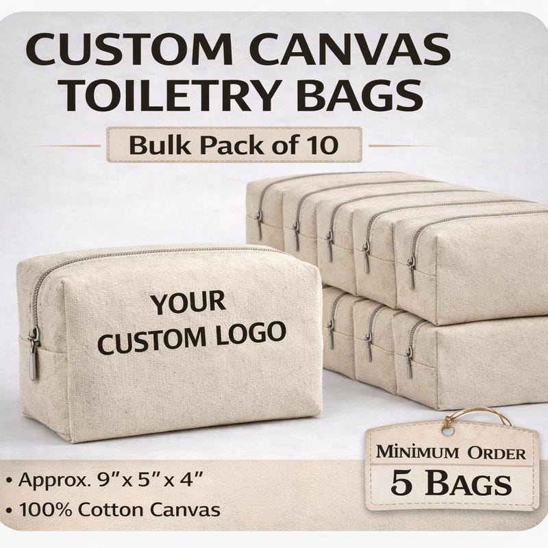 Custom Logo Pouch Bulk - Etsy