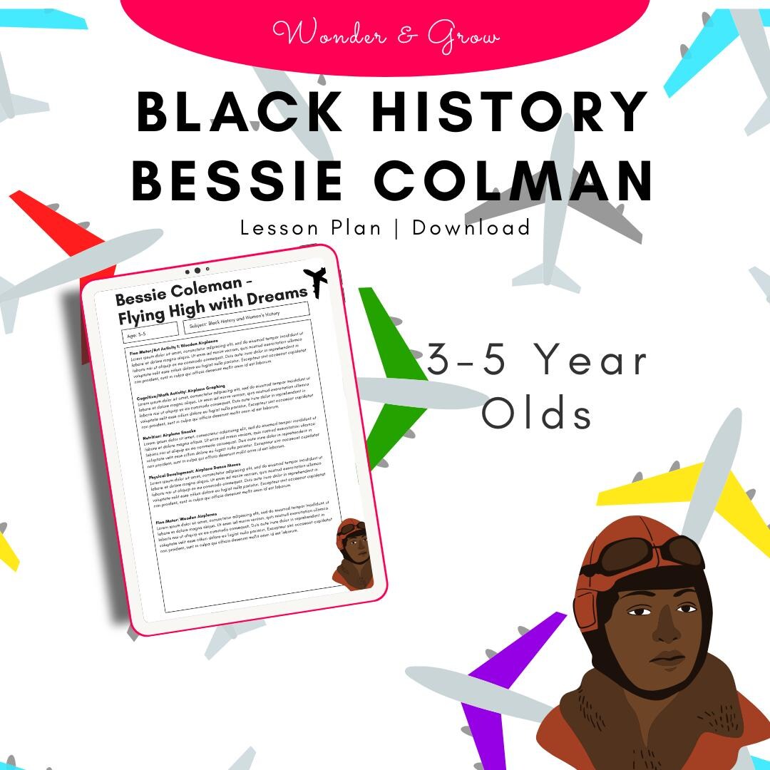 Take Flight With Dreams: Bessie Coleman Black History Lesson Plan for ...