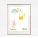 Easter Bunny Handprint Footprint Art, Happy Easter Baby and Toddler ...