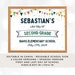 First Day of Pre-k, Printable School Sign in Spanish, Non-editable Back ...