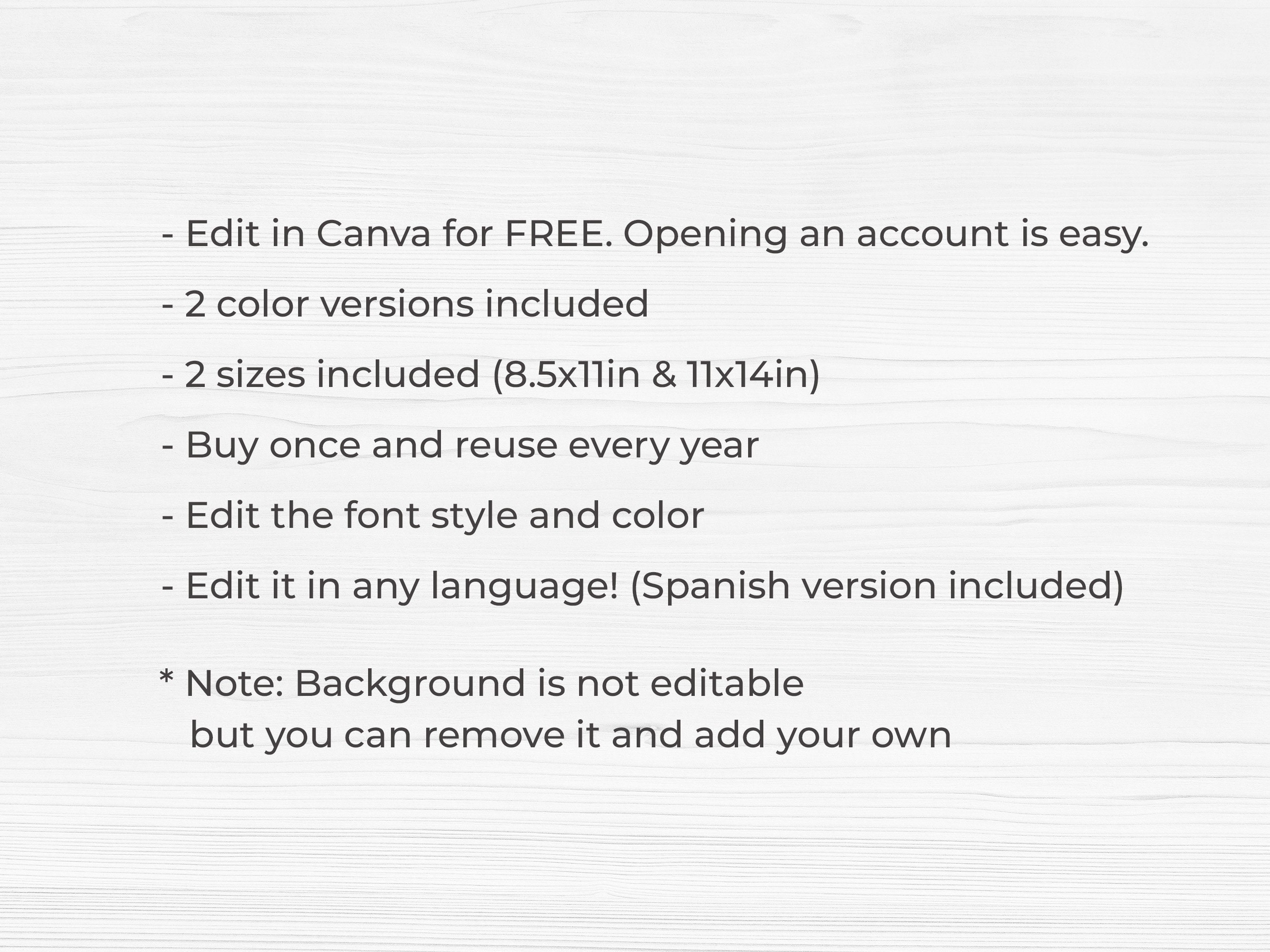 Editable Back to School Sign, Elementary School Flyer, Reusable First ...