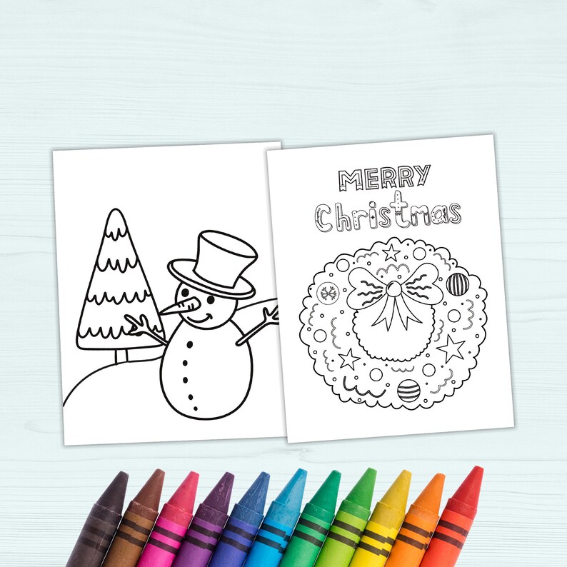 Christmas Coloring Pages, Holidays Coloring Pages Printable, Holiday ...