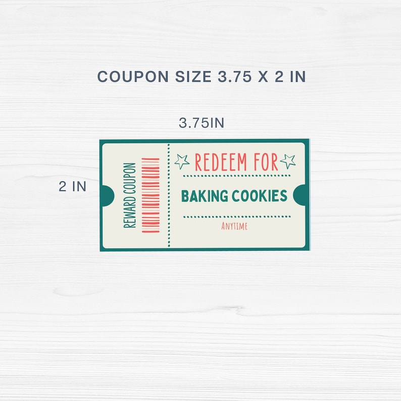 Printable Kids Coupons, Editable Coupon Book, Kids Reward Coupon, Kids ...