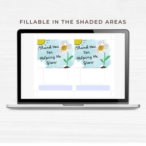 Printable Teacher Appreciation Week Gift Card Holder - Fillable PDF for ...