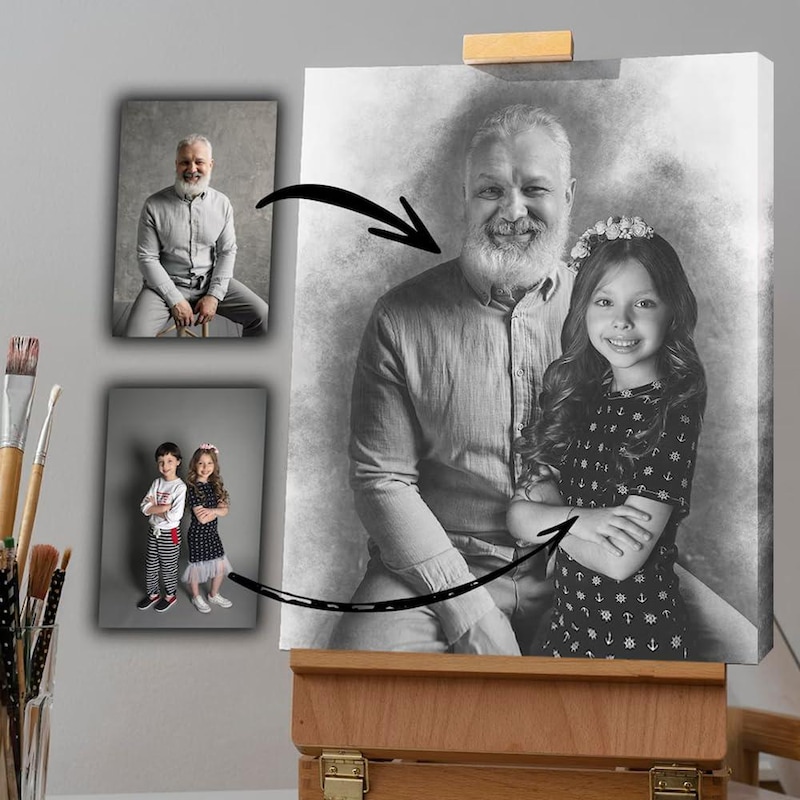 Memo Portrait - Etsy