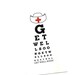 Eye Chart Card.get Well Soon.eye Chart.eye Chart Card.eye Exam.eye Test ...