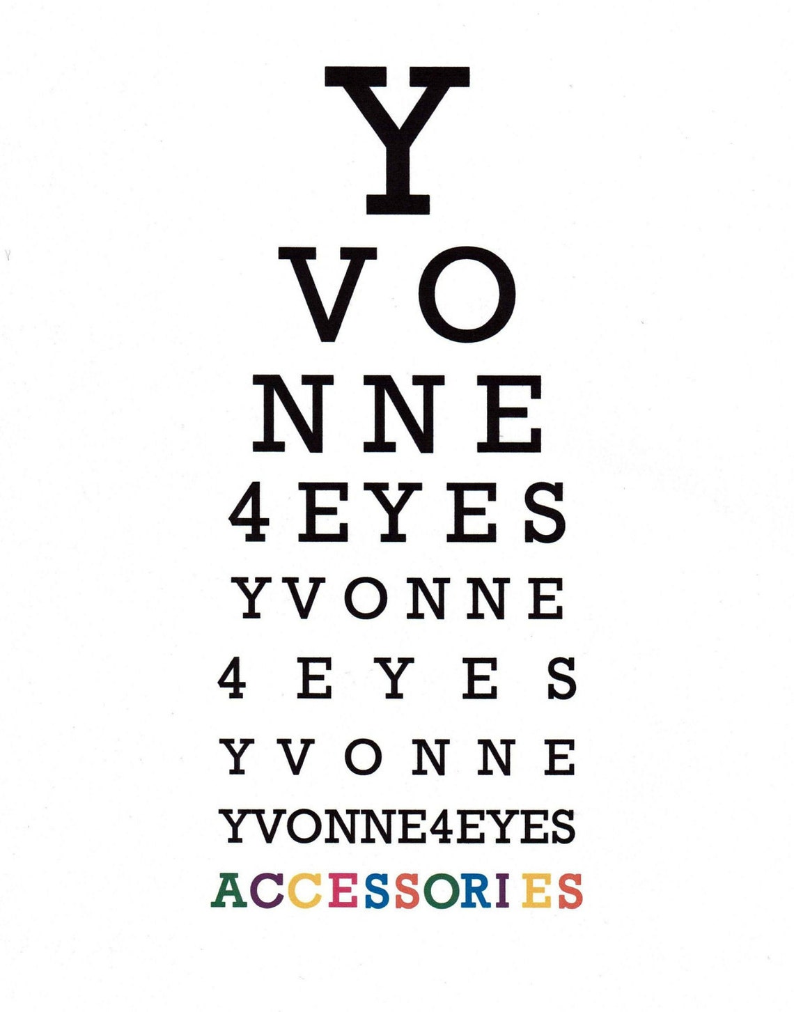 Eye Chart Pocket Mirror.eye See You Eye Chart.pocket Mirror.eye Chart ...