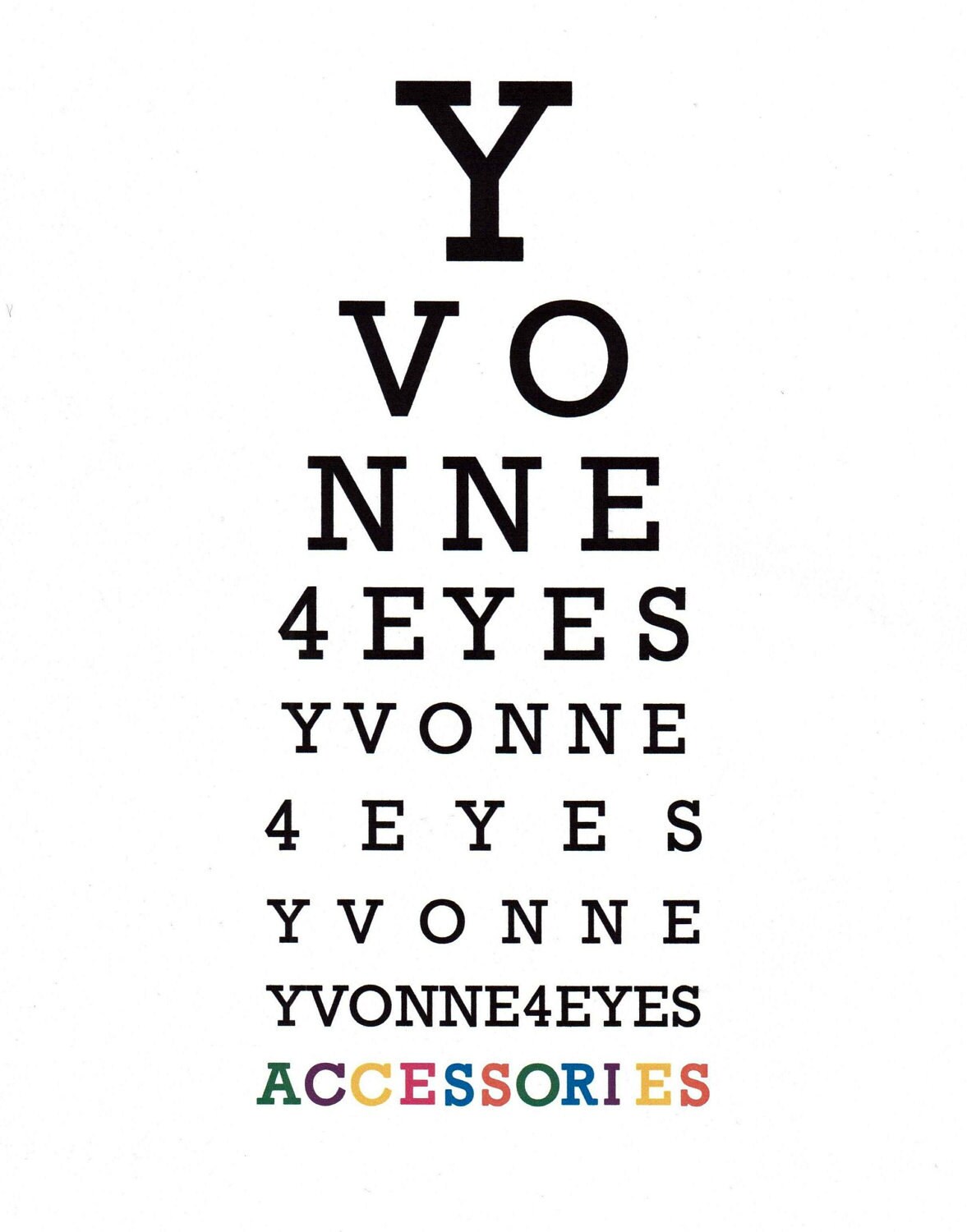 Eye Chart Pocket Mirror.eye See You Eye Chart.pocket Mirror.eye Chart ...